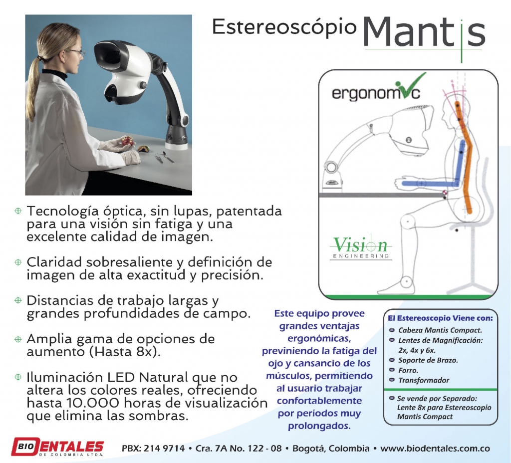 Estereoscópio Mantis