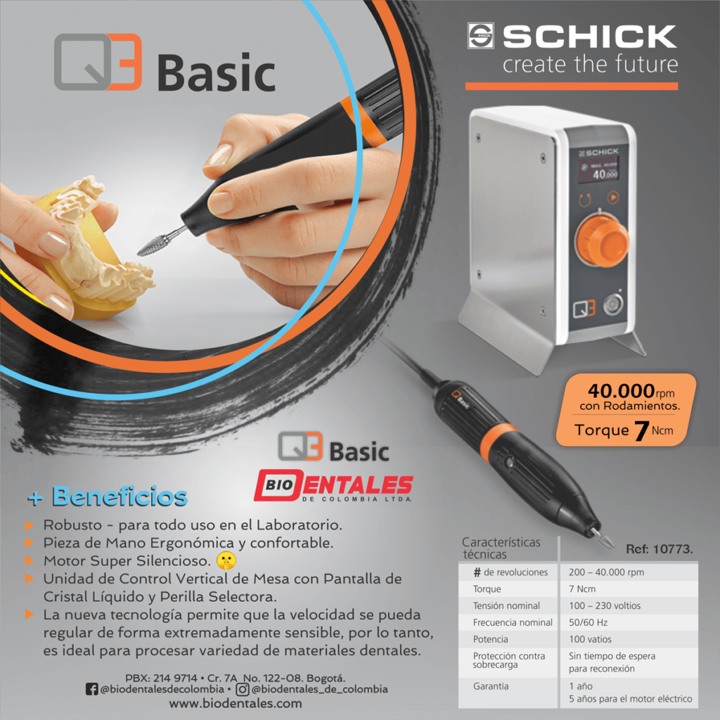 7E2-Micromotor Q3 Basic y Q3 Profi
