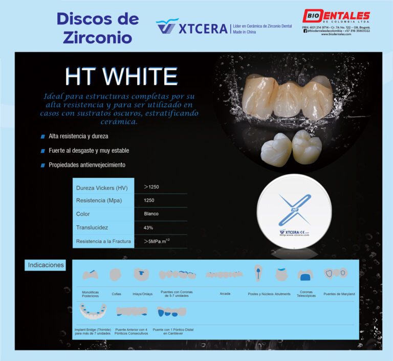 Discos de Zirconio XTCERA