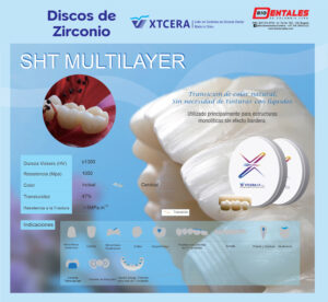 Discos de Zirconio XTCERA